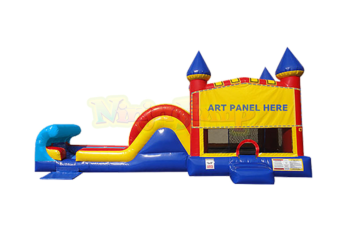 Ninja-Jump-Module-Castle−Water−Slide Combo-BB2008